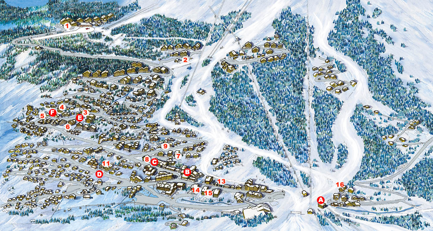 AMS Rentals » Location of rental chalets and apartments in Meribel
